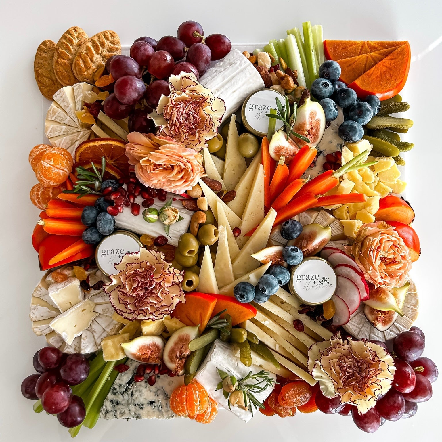 Cheese Party Platters – Graze+Blossom