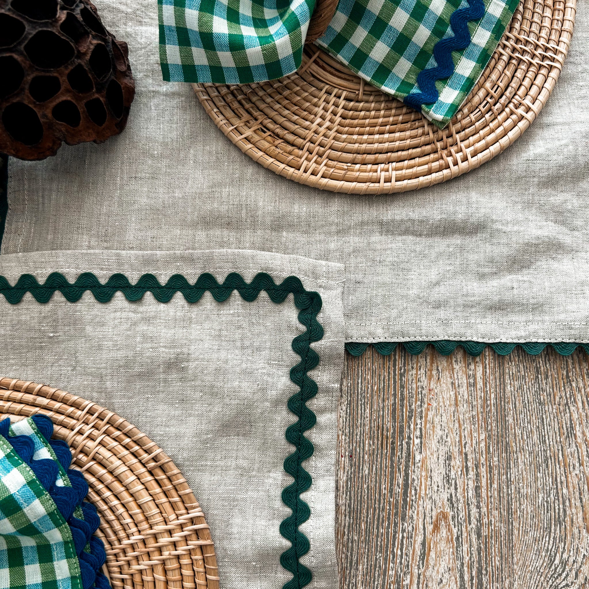 Neutral Placemats – Graze+Blossom