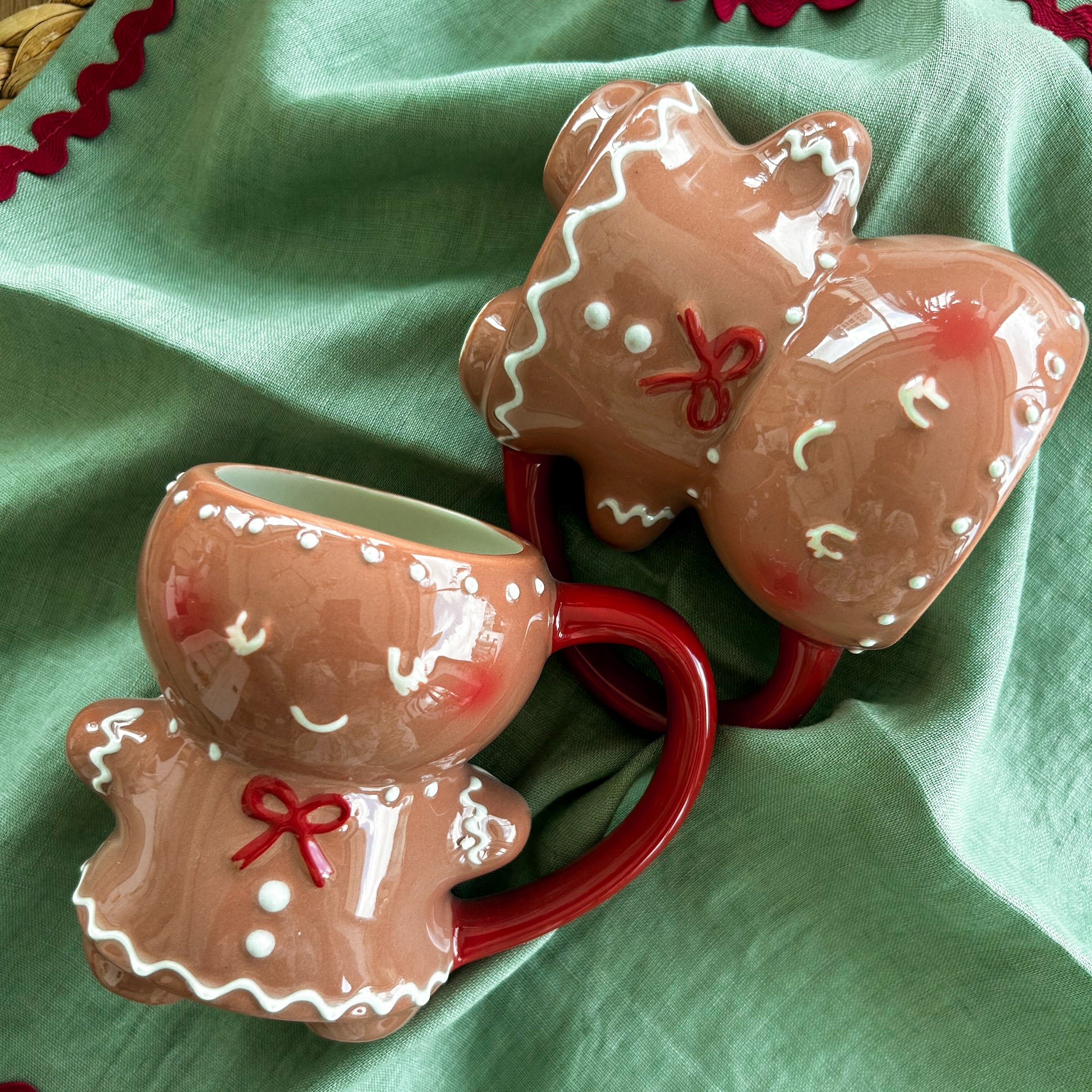 Gingerbread Man Mugs – Graze+Blossom